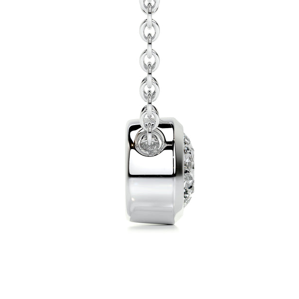 Classic Round Bezel Slider Pendant - Jewellery Services